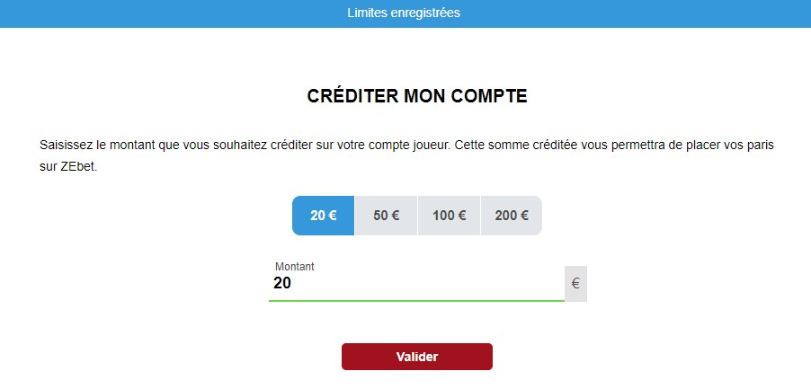 Dépôts et retraits sur ZEbet : les moyens de paiement proposés