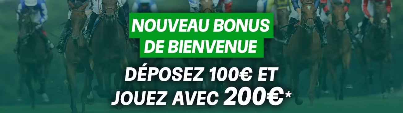 Bonus PMU 2025 : jusqu'à 100€ de bonus à gagner