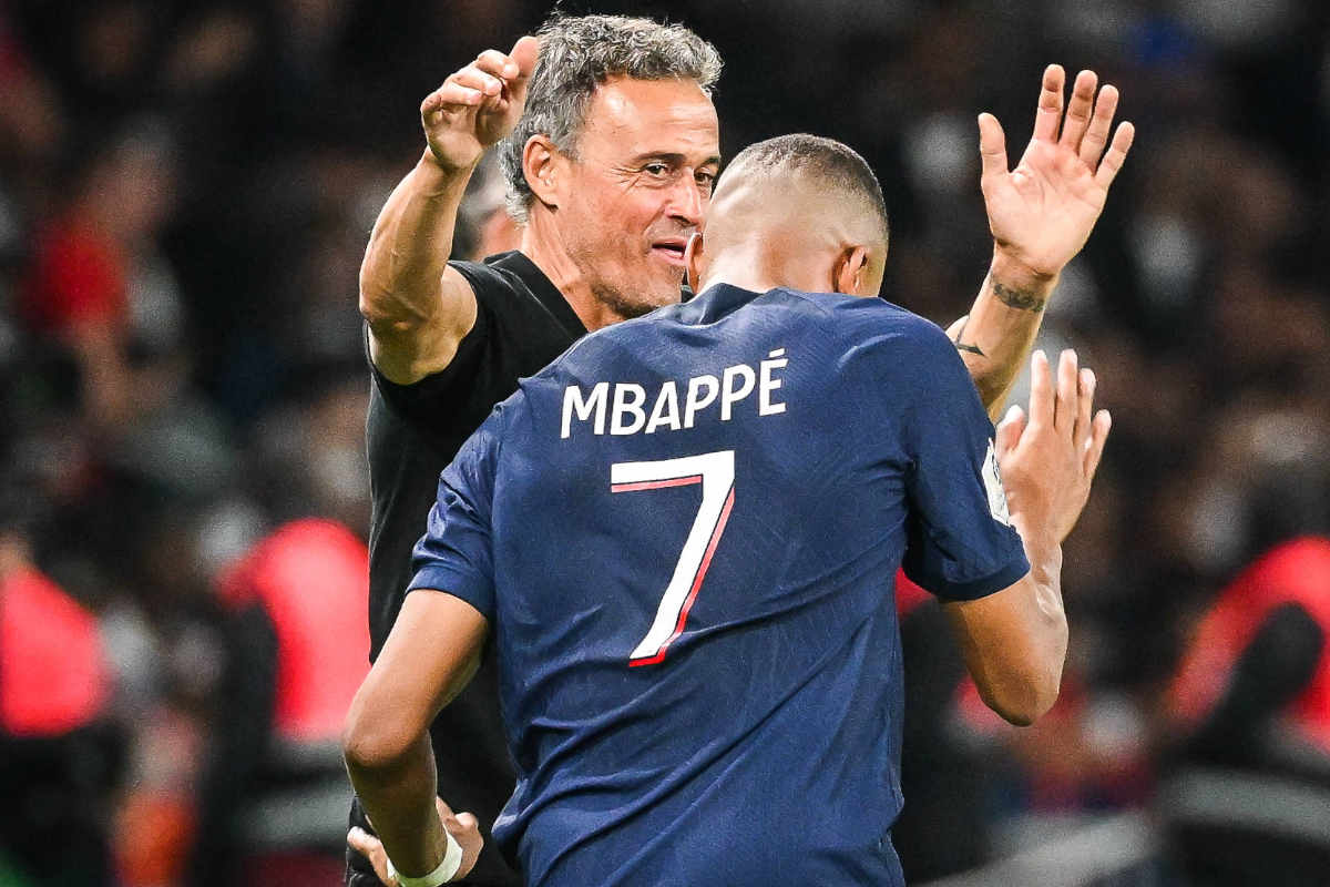 "Jamais en couple !" : Luis Enrique ironise sur sa relation avec Mbappé