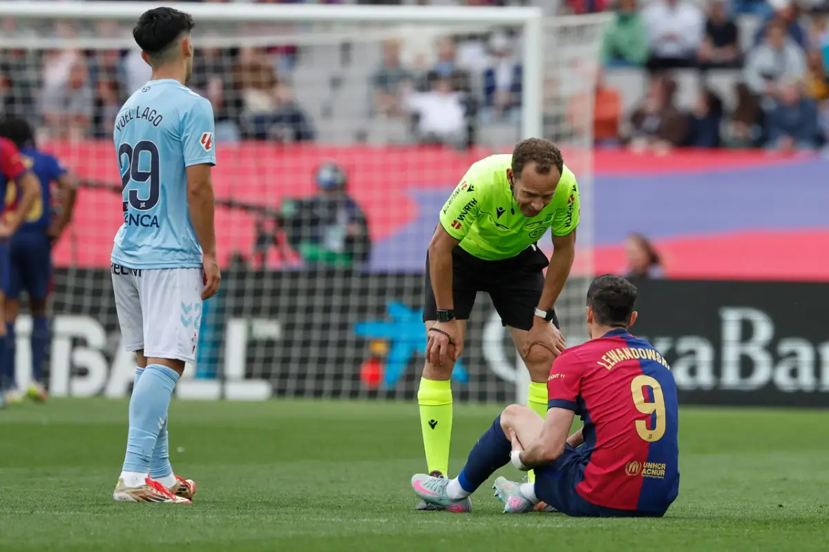 FC Barcelone: Terrible nouvelle, Lewandowski forfait contre l'Inter Milan